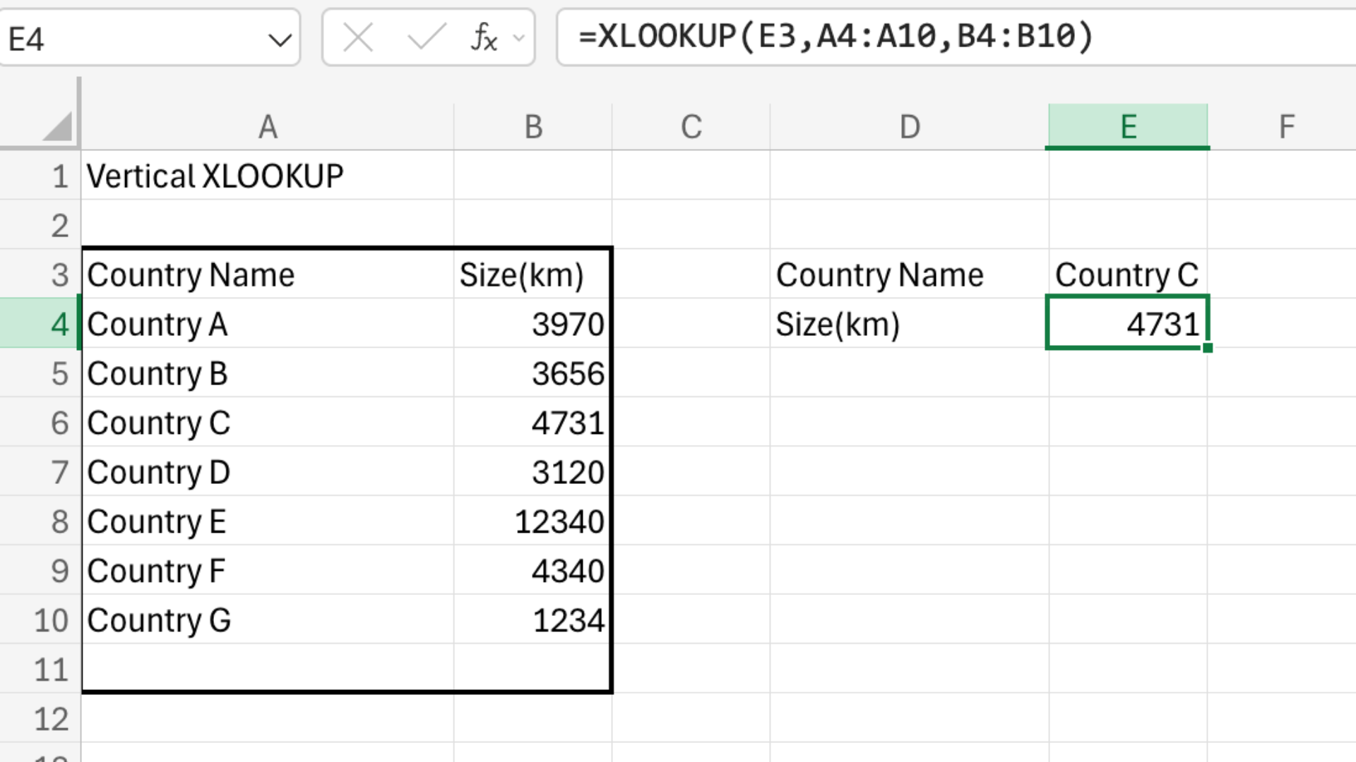 XLOOKUP in Excel: Guide to Lookup Functions in Singapore